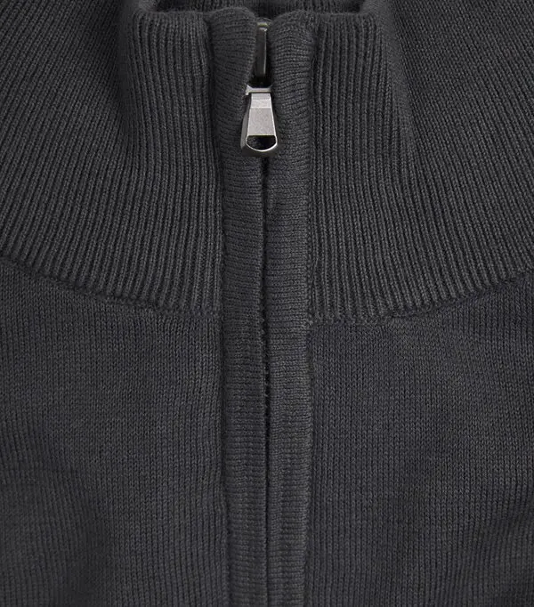Sunspel Sea Island Cashmere Half-zip Sweater