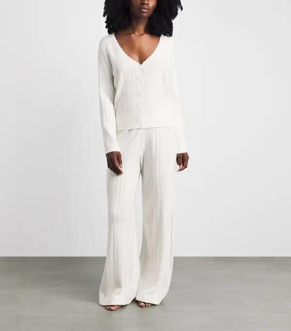 Eberjey Pointelle Cardigan
