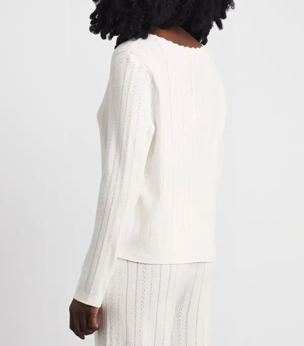 Eberjey Pointelle Cardigan