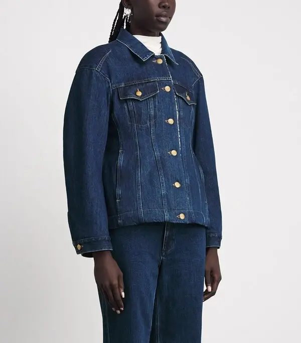 JIL SANDER Padded Denim Jacket
