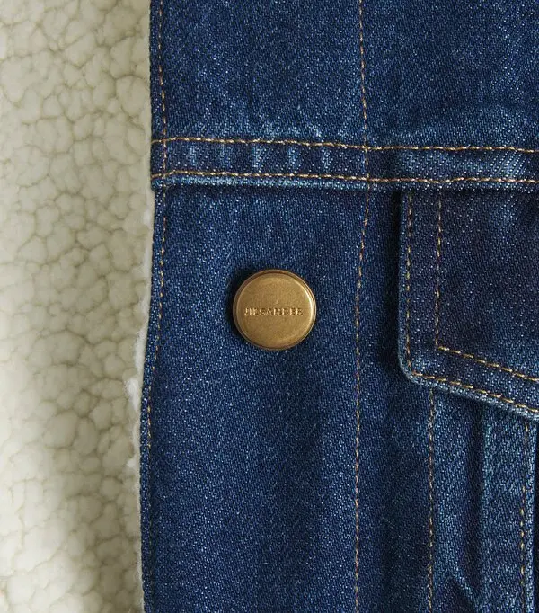 JIL SANDER Padded Denim Jacket