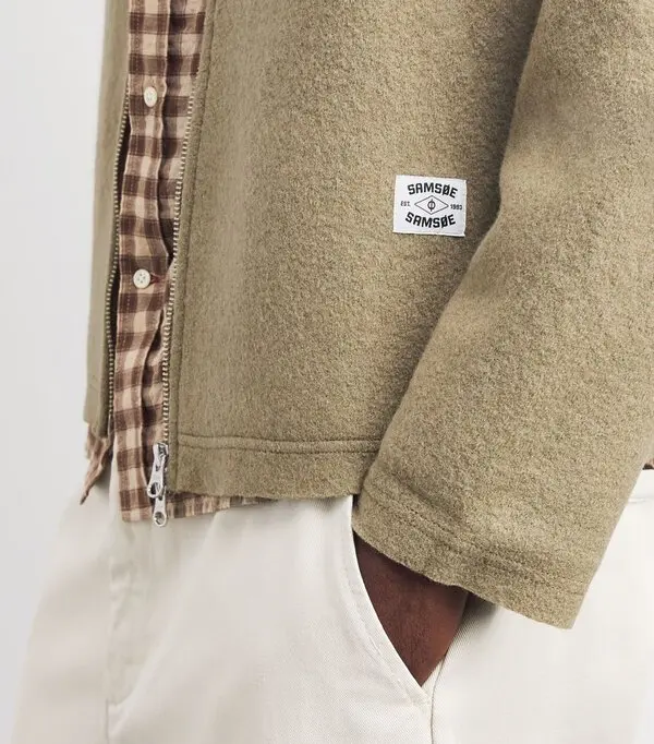 SAMSØE SAMSØE Wool Hannes Overshirt