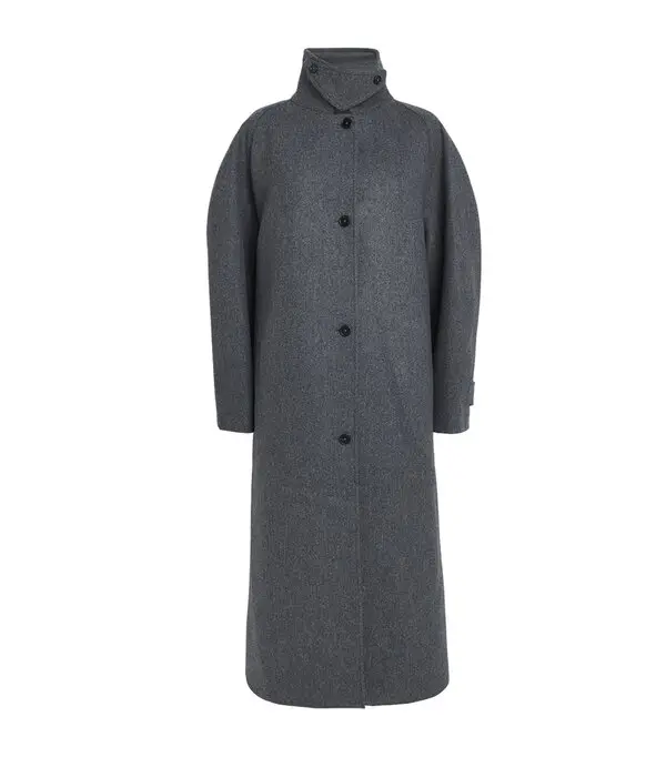 JIL SANDER Wool-blend Oversized Coat