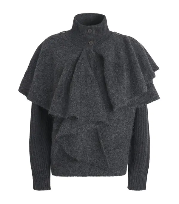 FRAME The Wrap Cape Coat