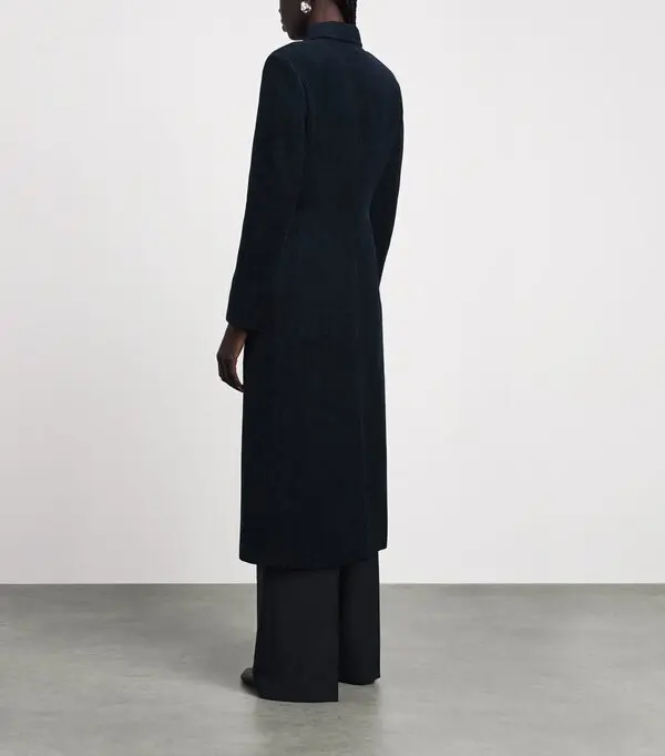 JIL SANDER Chenille Car Coat