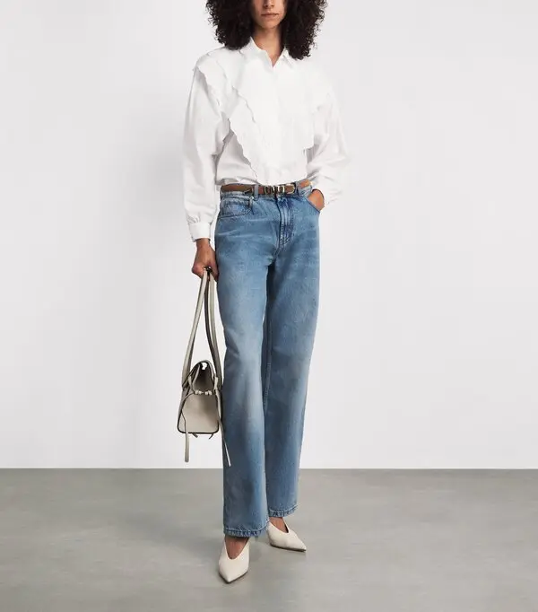 FRAME Poplin The Equestrian Shirt