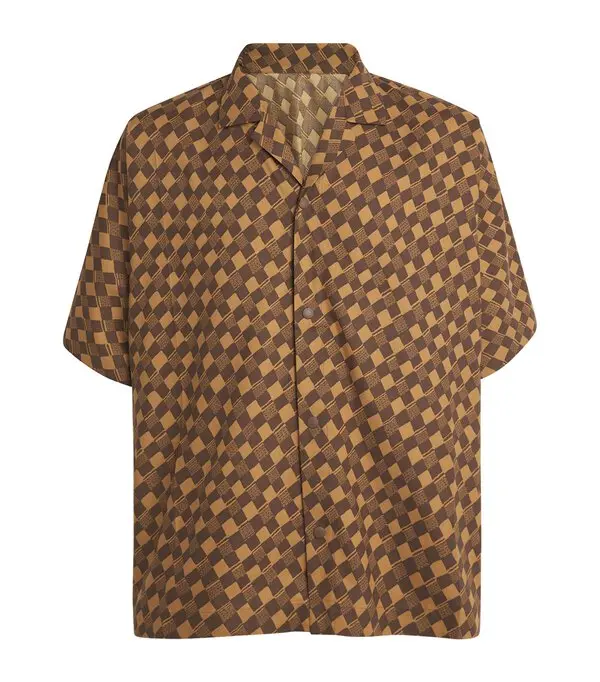 Issey Miyake Printed Short Sleeve Shirt
