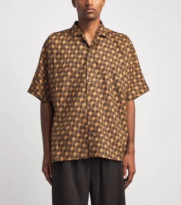 Issey Miyake Printed Short Sleeve Shirt