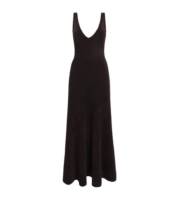 Gabriela Hearst Cashmere-silk Lady Hall Maxi Dress - Brown