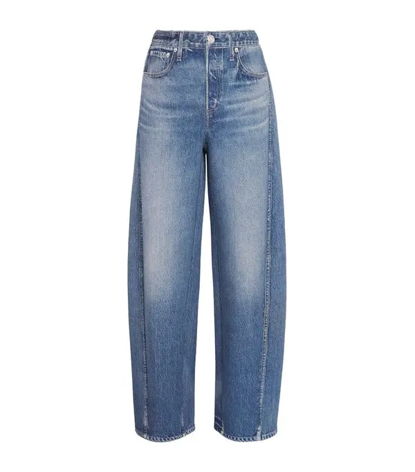 Rag & Bone Miramar Mallow Wide-leg Sweatpants - Blue