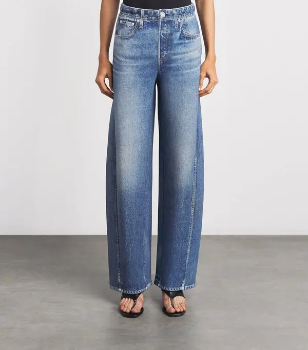 Rag & Bone Miramar Mallow Wide-leg Sweatpants