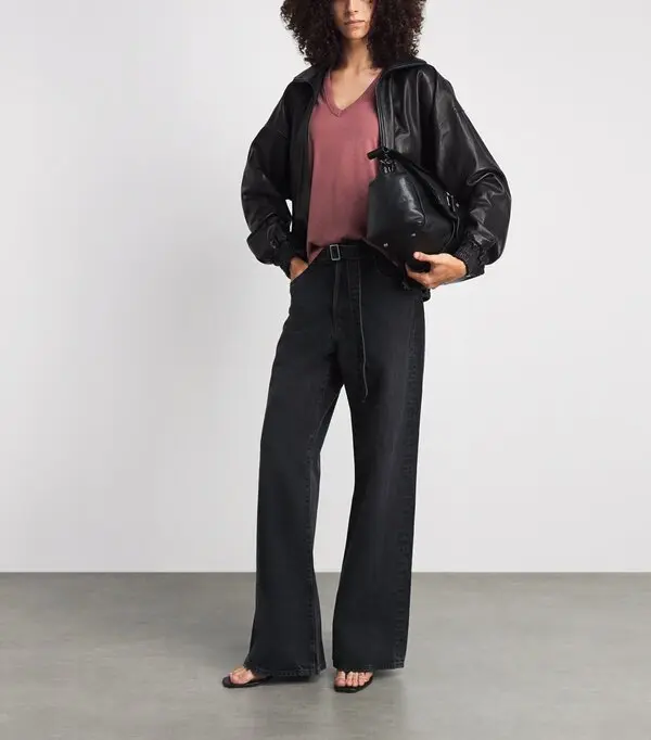 Rag & Bone Cotton The Slub Vee T-shirt