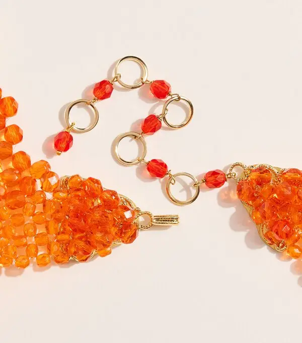 COPPOLA E TOPPO Beaded Baroque Necklace