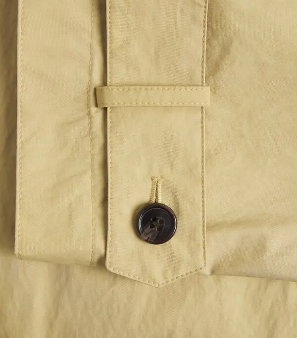 Theory Cropped Belted Trench Coat