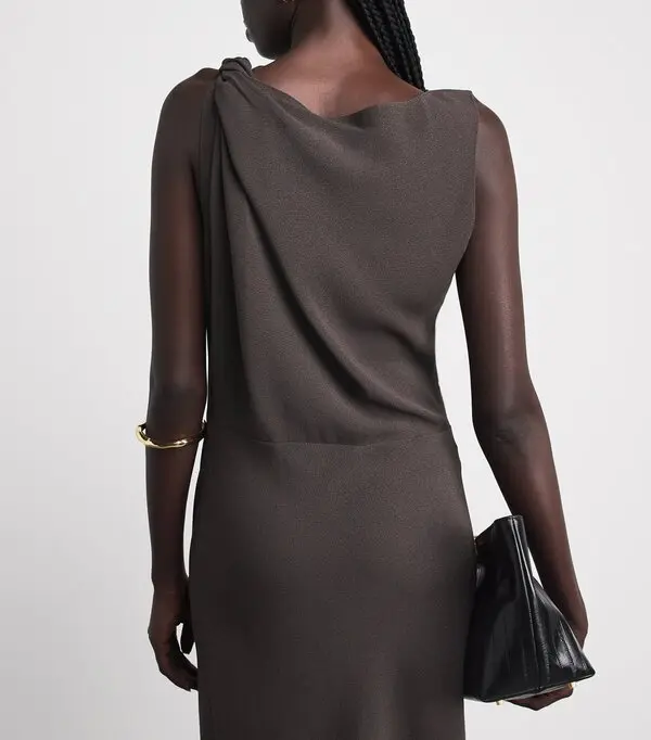 Theory Shoulder Twist Maxi Dress