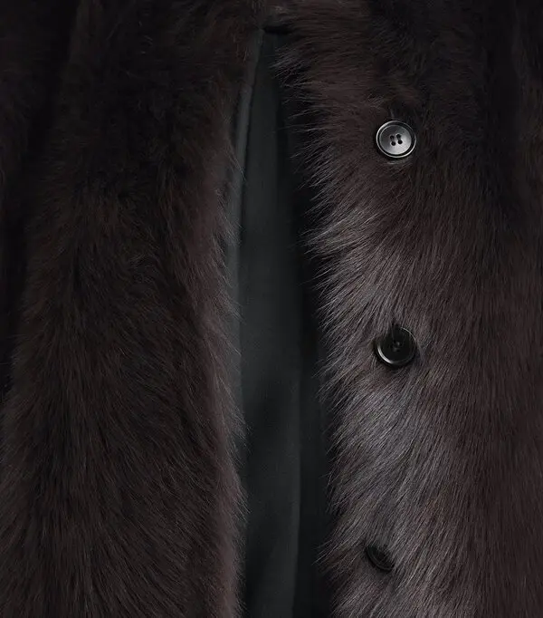 Almada Label Shearling Gemma Coat