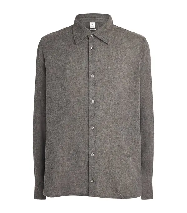 WON HUNDRED Wool-viscose Adriel Shirt