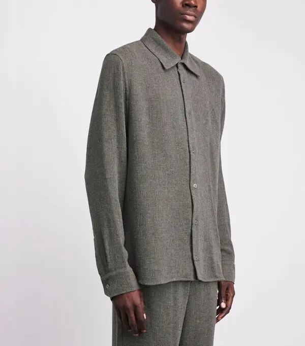 WON HUNDRED Wool-viscose Adriel Shirt