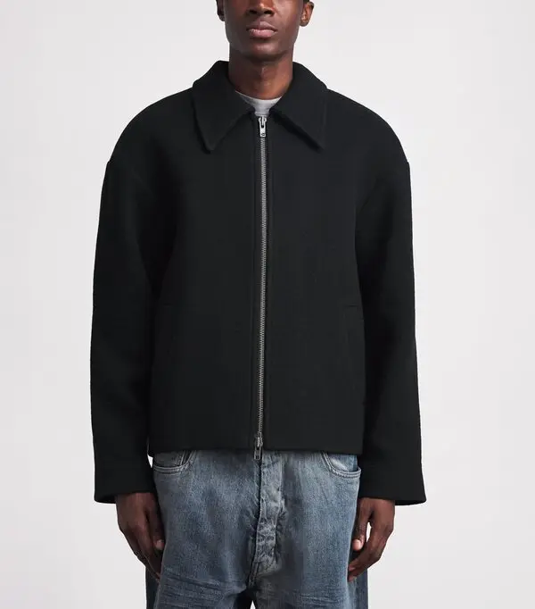 WON HUNDRED Wool-blend Sebastian Jacket
