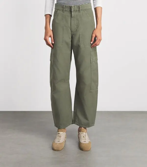 Citizens Of Humanity Cotton Patch-pocket Cargo Trousers