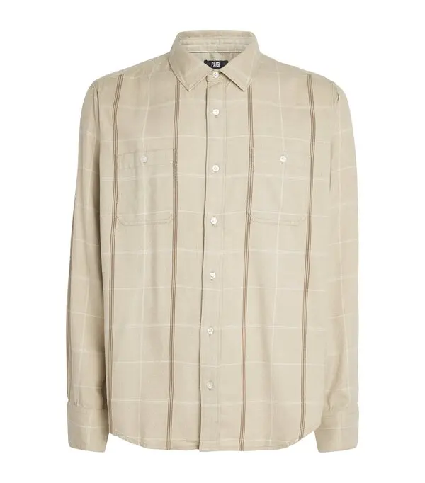Paige Check Everett Shirt