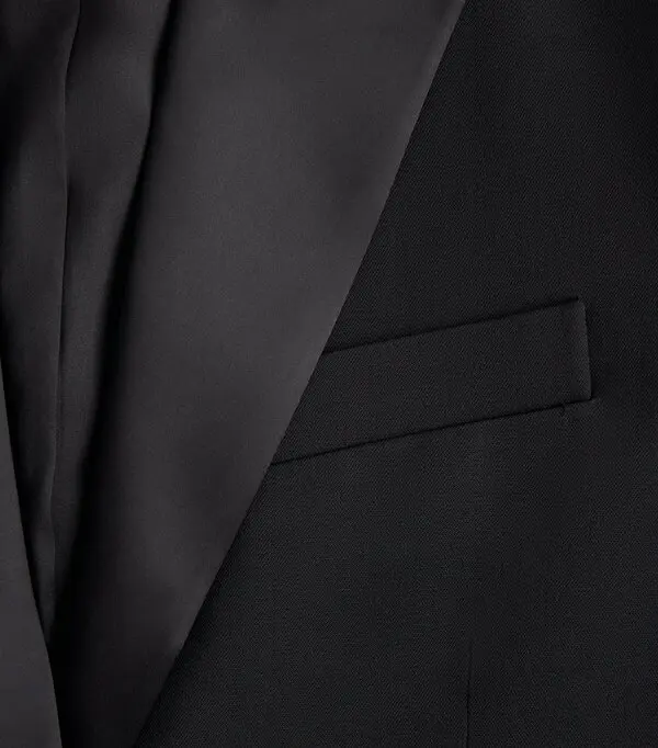 ME+EM Wool-blend Contour Tux Blazer