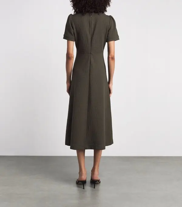 ME+EM Fit-and-flare Midi Dress