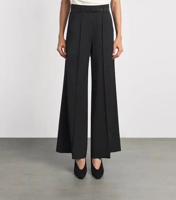 ME+EM Wide-leg Tux Trouser
