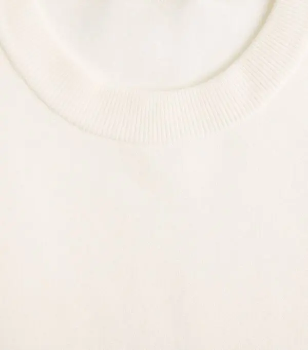 ME+EM Stretch-wool Ribbed T-shirt