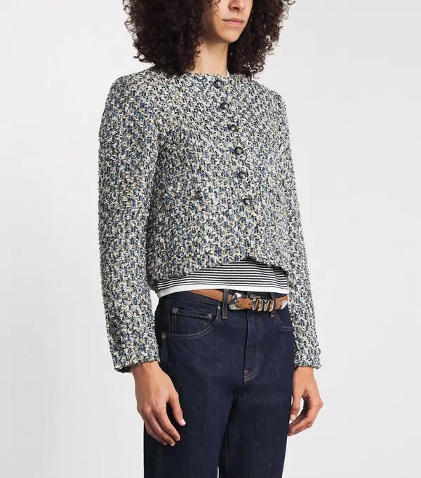 ME+EM Tweed Cropped Jacket