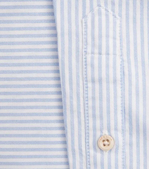 Rag & Bone Cotton Stripe Shirt - White