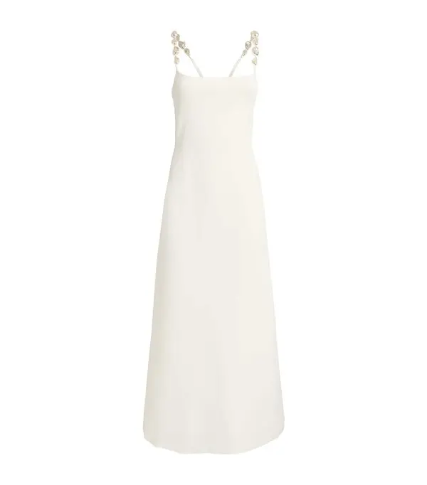 Cult Gaia Knitted Finley Maxi Dress - Ivory