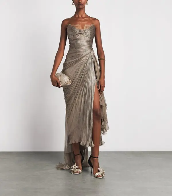 MARIA LUCIA HOHAN Silk Jolie Gown