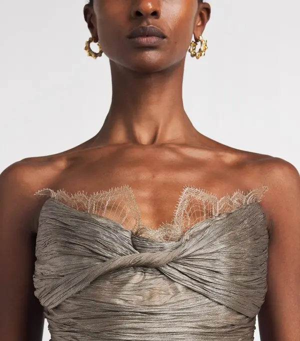 MARIA LUCIA HOHAN Silk Jolie Gown