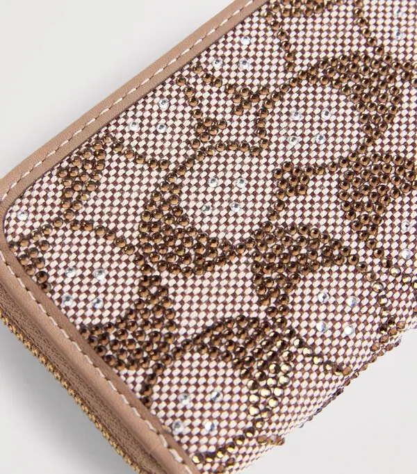 COACH Crystal Jacquard Card Holder