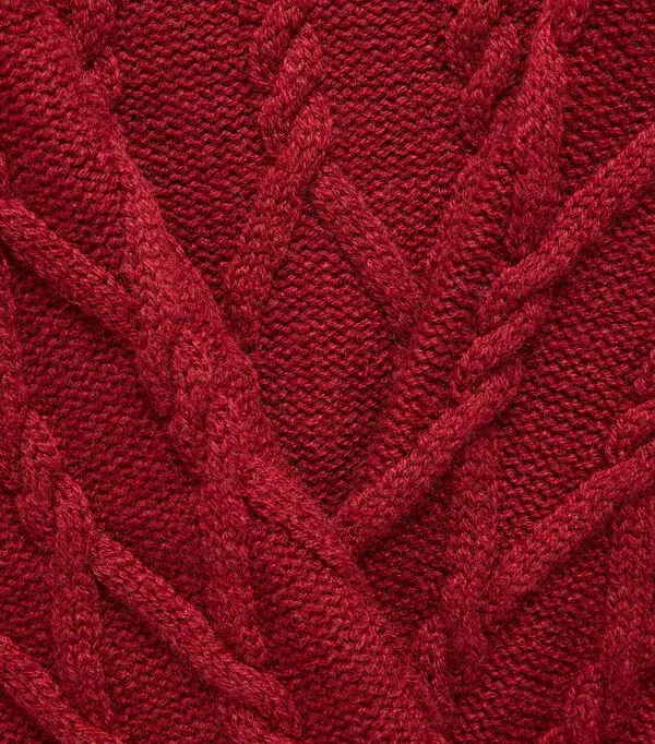 Eskandar Cashmere Cable-knit Rollneck Sweater
