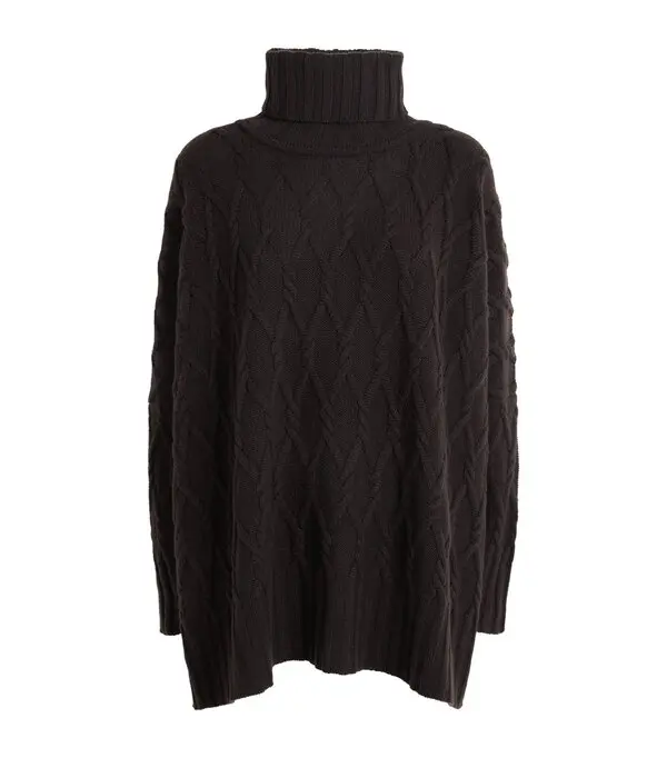 Eskandar Cashmere Cable-knit Rollneck Sweater