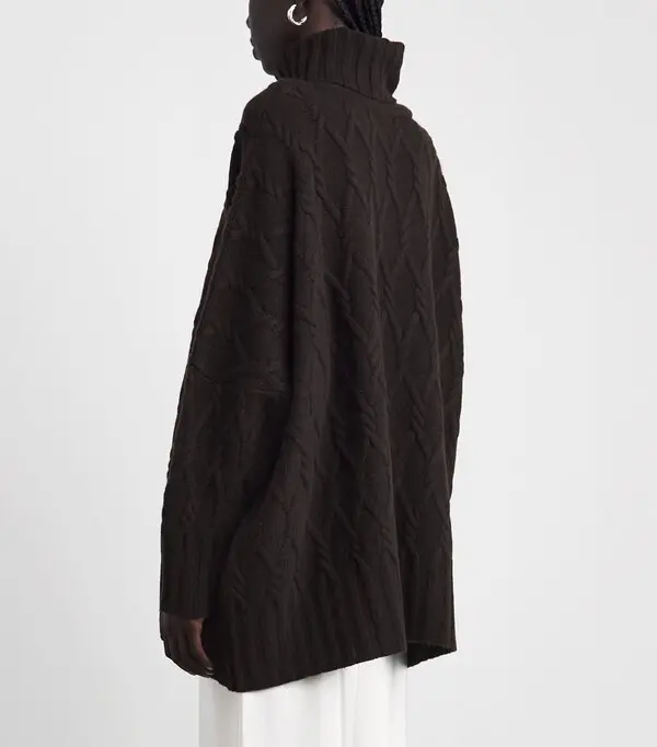 Eskandar Cashmere Cable-knit Rollneck Sweater