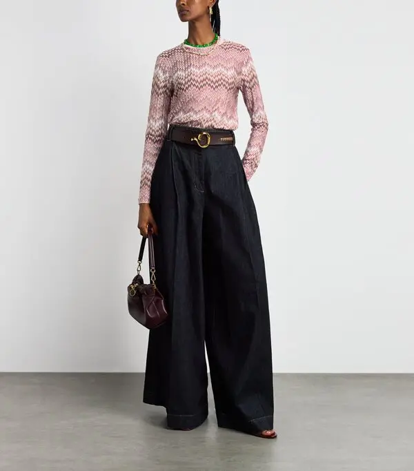 Missoni Zigzag Crew-neck Sweater