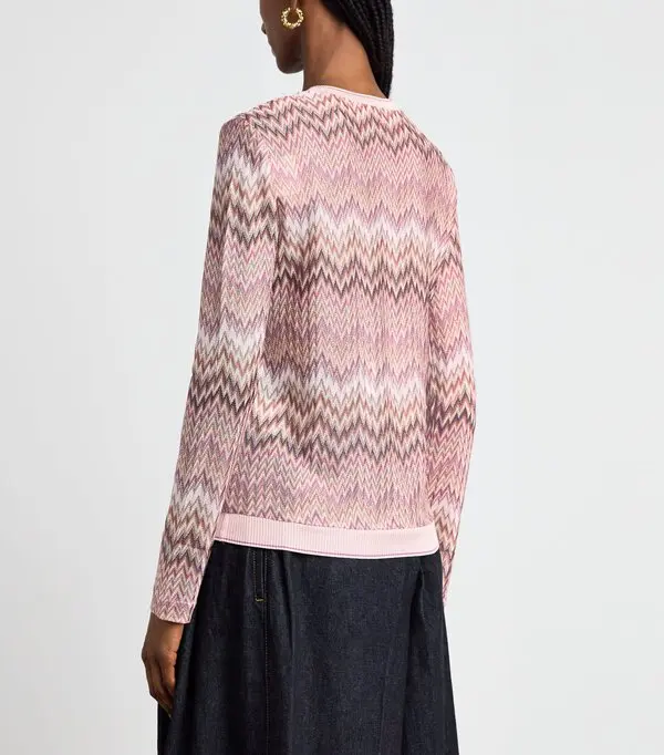 Missoni Zigzag Crew-neck Sweater