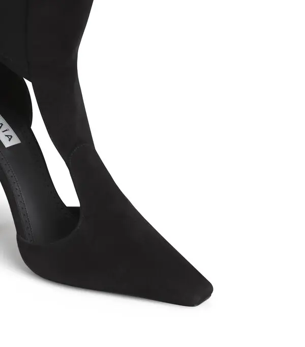 Alaïa Suede Cut-out Boots 100