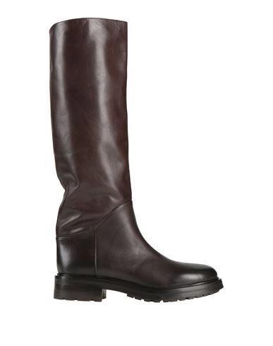 STRATEGIA Leather Boots - Brown