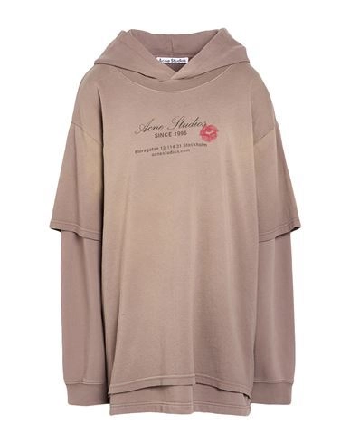 Acne Studios Sweatshirt Light Brown Size Cotton - Beige
