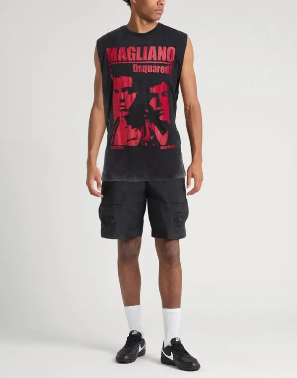 Dsquared2 Tank Top Size Cotton - Grey