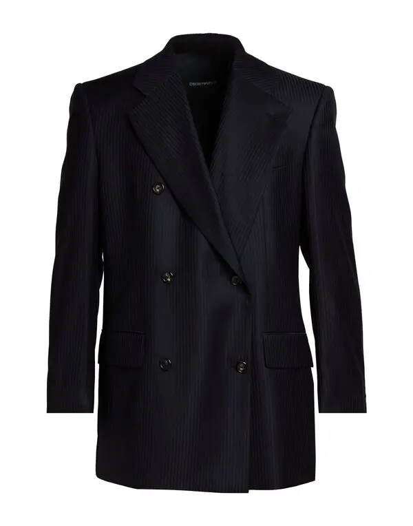 Emporio Armani Blazer Midnight Size Virgin Wool