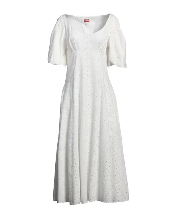 Kenzo Midi Dress Size Cotton