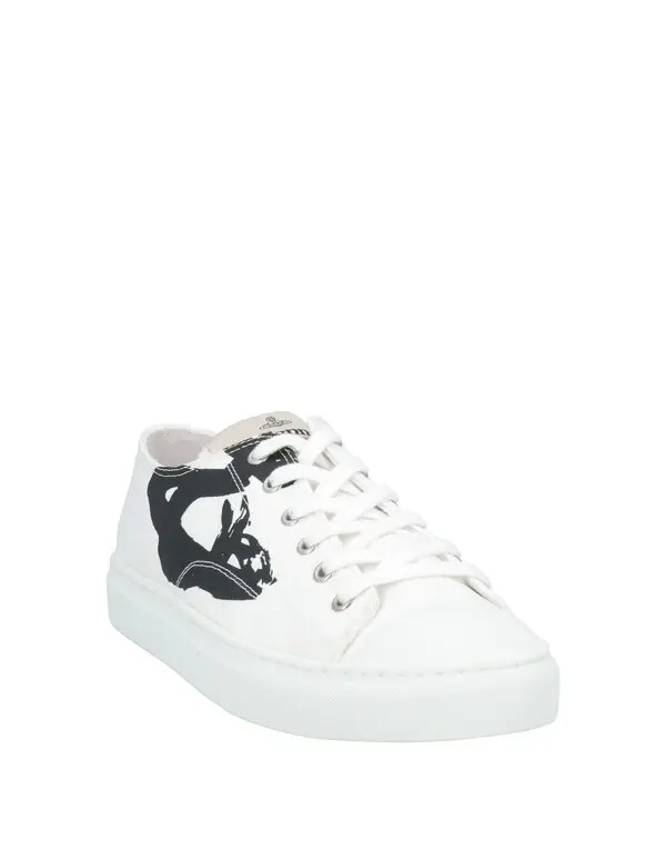 VIVIENNE WESTWOOD Low Top Sneakers With Graphic Print