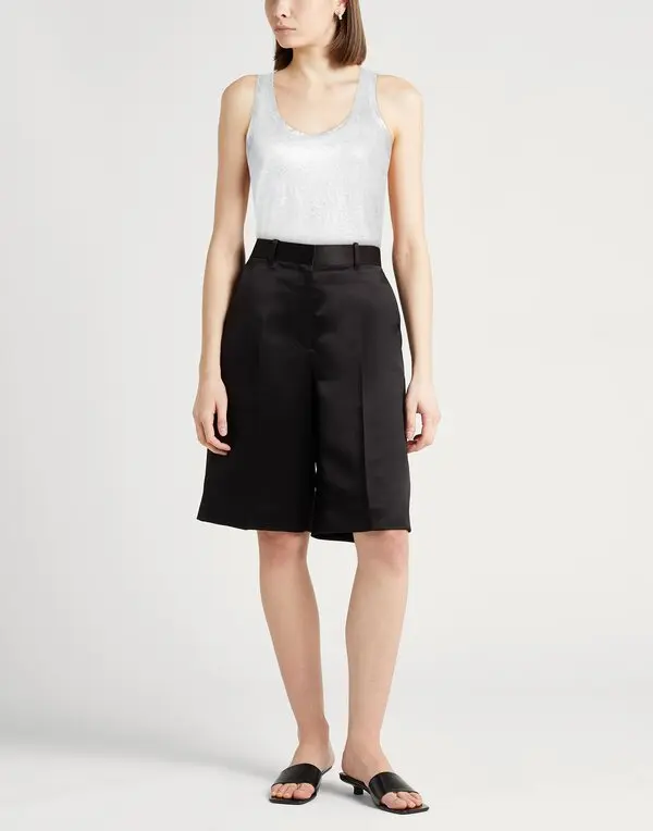 Majestic Filatures Sleeveless Tank Top With Coated Effect