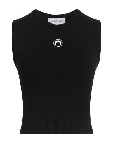 MARINE SERRE Sweater Size Viscose, Elastane - Black