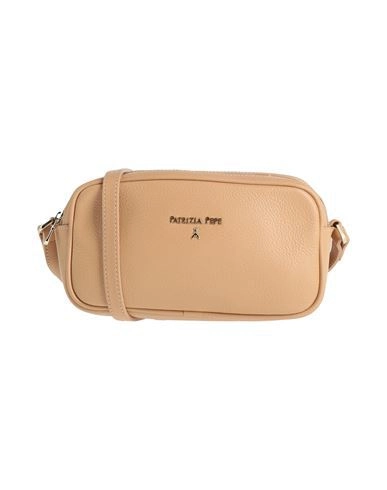Patrizia Pepe Calfskin Camera Bag - Sand